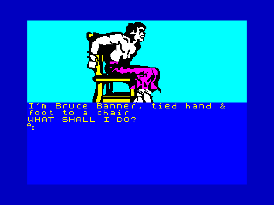 Game Review: Questprobe feat. The Hulk (ZX Spectrum, Americana ...