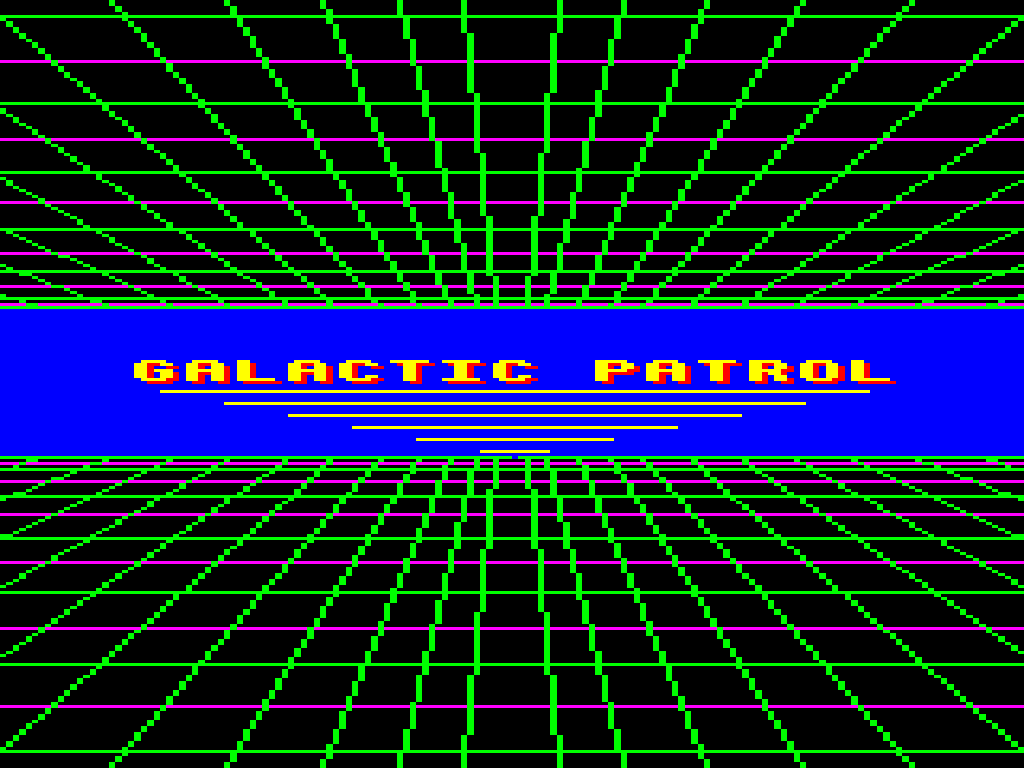 Game Review: Galactic Patrol (BBC Micro, Mastertronic) - Mastertronic ...